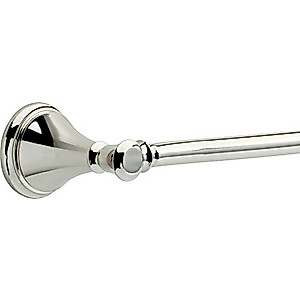 Delta Faucet 79908-PN Pivotal Wall Mounted 8" Mini Towel Bar, Hand Towel Holder in Polished Nickel, Bath Accessories