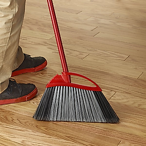 O-Cedar Power Corner Angle Broom with Dust Pan