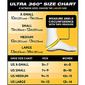 Ultra 360® Lace-Up Adjustable Ankle Brace – For Ankle Stabilization, Adjustable Compression