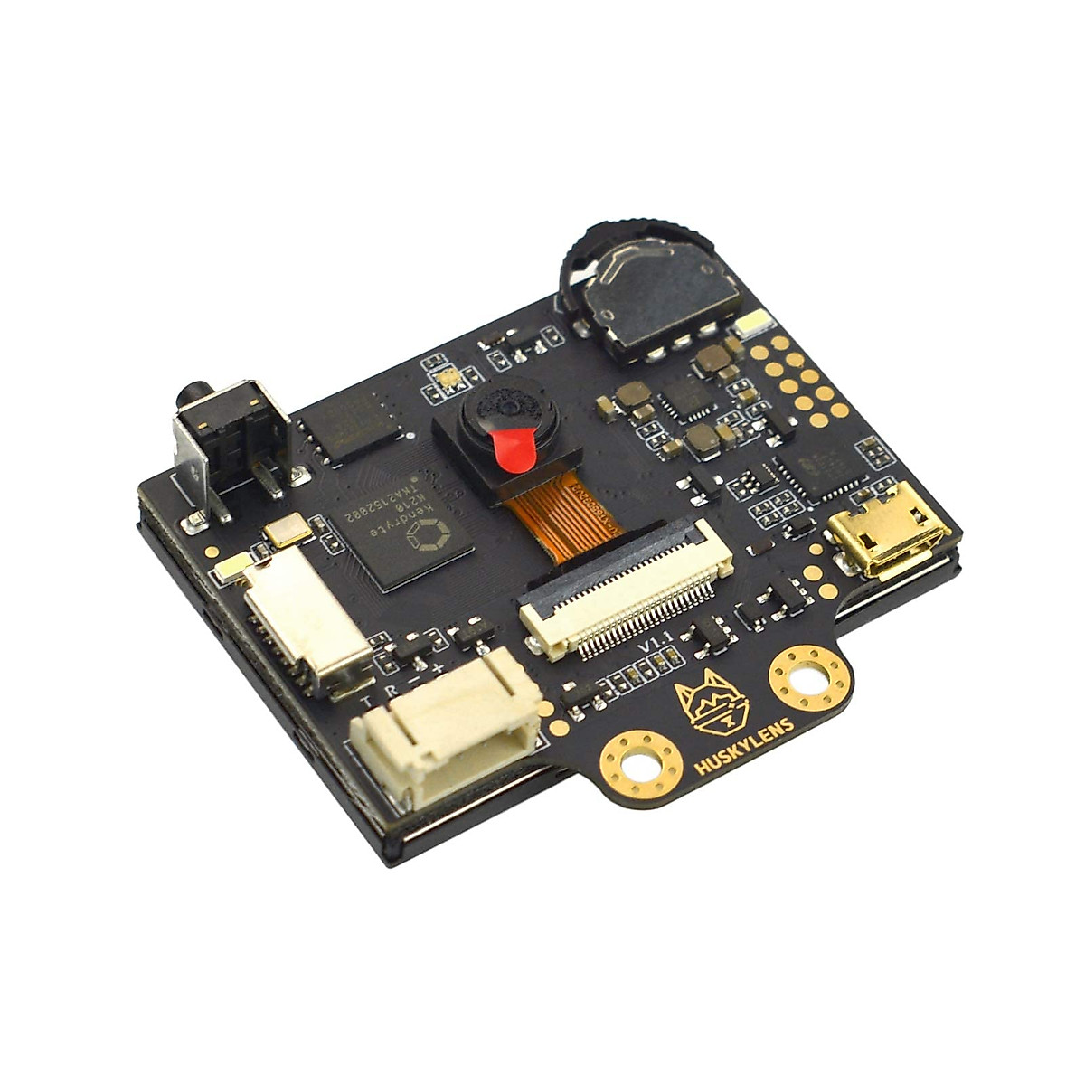DFROBOT HUSKYLENS Smart Vision Sensor for Raspberry Pi, LattePanda or Micro:bit | AI Camera Support Object/Line Tracking, Face/Object/Color/Tag Recognition