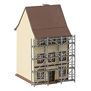 Faller 232175 N Scale 1:160 Kit of Old-Town House with Scaffolding - New