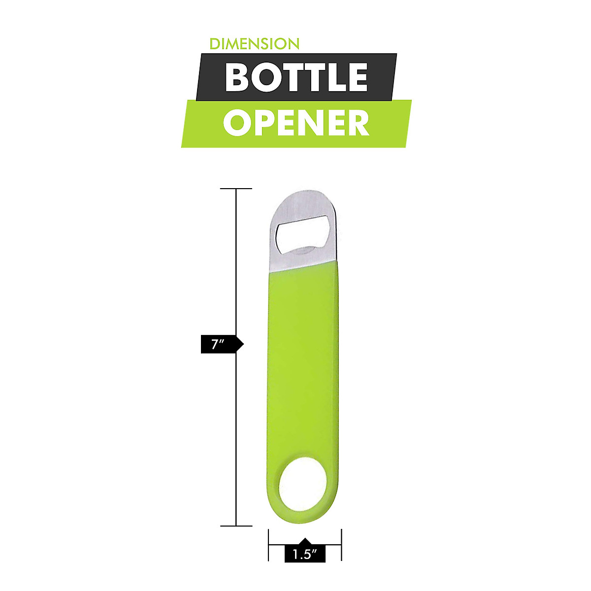 Personalized Custom Glow in the Dark Heavy Duty Bottle Opener, You Design.