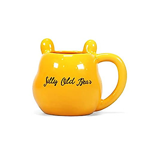Winnie The Pooh Shaped Mug Winnie Half Moon Calici Tazze