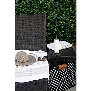 Cupture Stainless Steel Skinny Insulated Tumbler Cup with Lid and Reusable Straw - 16 oz (Winter White)