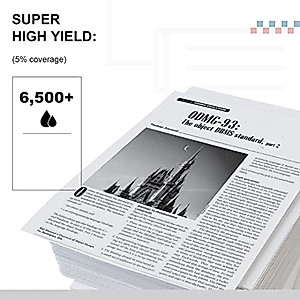 NIRE TN460 Toner Compatible TN-460 Cartridge Replacement for Brother DCP-1200 DCP-1400 HL-1230 HL-1240 HL-1250 HL-1270N HL1430 HL-1435 HL-1440 HL-1450 HL-1470N MFC-8300 Printer (1-Pack,Black )