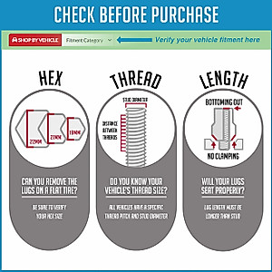 Wheel Accessories Parts 32 Pcs M14 x 2 14 x 2 Thread Bulge Acorn 1.90" Long Lug Nuts Chrome 3/4" 19mm Hex Fits 2000-02 Ford Excursion 1999-2003 F250 F350 Super Duty