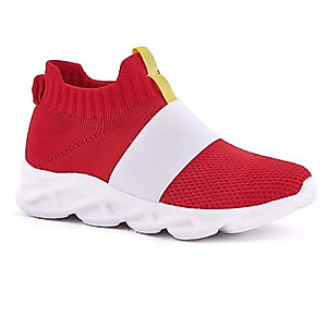 Boys Sneakers Shoes for Kids Boys Girls Red Sneakers Birthday Fashion Walking Shoes