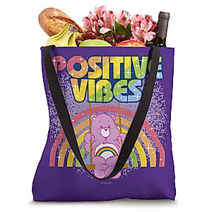 Care Bears Positive Vibes Rainbow With Cheer Bear Tote Bag