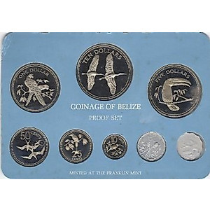 Coinage of Belize 1979 Proof Set