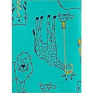 Simple Joys by Carter's Baby Boys' Snug-Fit Footed Cotton Pajamas, Pack of 3, Dinosaur/Animal, 12 Months