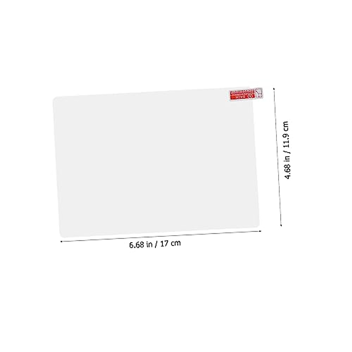 SWOOMEY Peacock Applique Clear Protective Film 2pcs Tempered glass film Reader Tempering protective film ebook tempered glass film protector ebook ebook screen film clear e-