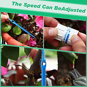 Plant Drip Irrigation Bag Automatic Irrigation Device with Water Bag Automatic Watering System Plant Waterer Self Kit for Potted(4 Pieces)