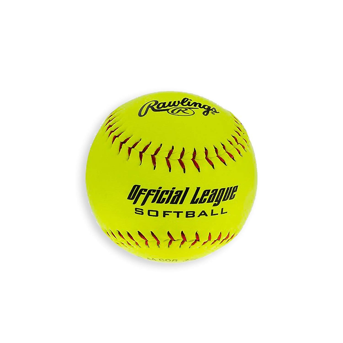 Rawlings 11" Official League Fast Pitch Dura-Hyde Worth Cork Softballs (4 Count)