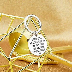 ibiwe Womens Stcoking stuffers Women Stockings Stuffer Adults Teens Teen Boys Girls Christmas Coolest Gifts for Women Aunt Gifts From Niece Aunty Keychain Sweet Birthday Gift for Wedding Thanksgiving