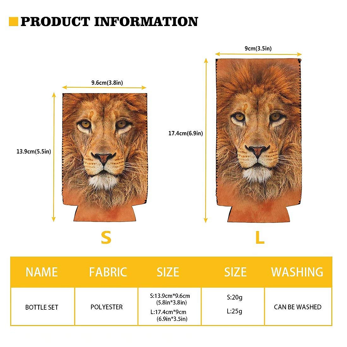 Forchrinse Bald Eagle American Flag Can Cooler Sleeves 2 Pack,Soft Insulated Sleeves for Can Bottle,Can Covers for Outdoor Event Parties Travel