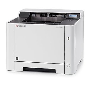 Kyocera ECOSYS P5026cdw Color Network Laser Printer, 27 ppm, Standard 1200dpi, Standard Duplex, Gigabit Ethernet, USB, Wireless & Wi-Fi Direct, Mobile Print, 512 MB Memory, 2 Line LCD Screen