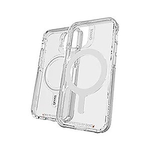 Gear4 ZAGG Crystal Palace Snap Case - Crystal Clear Impact Protection with MagSafe Compatibility for Apple iPhone 12 Mini (702007474)