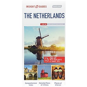 Insight Guides Travel Map Netherlands (Insight Travel Maps)