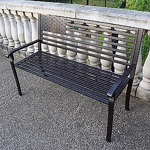 Oakland Living American Pride Bench