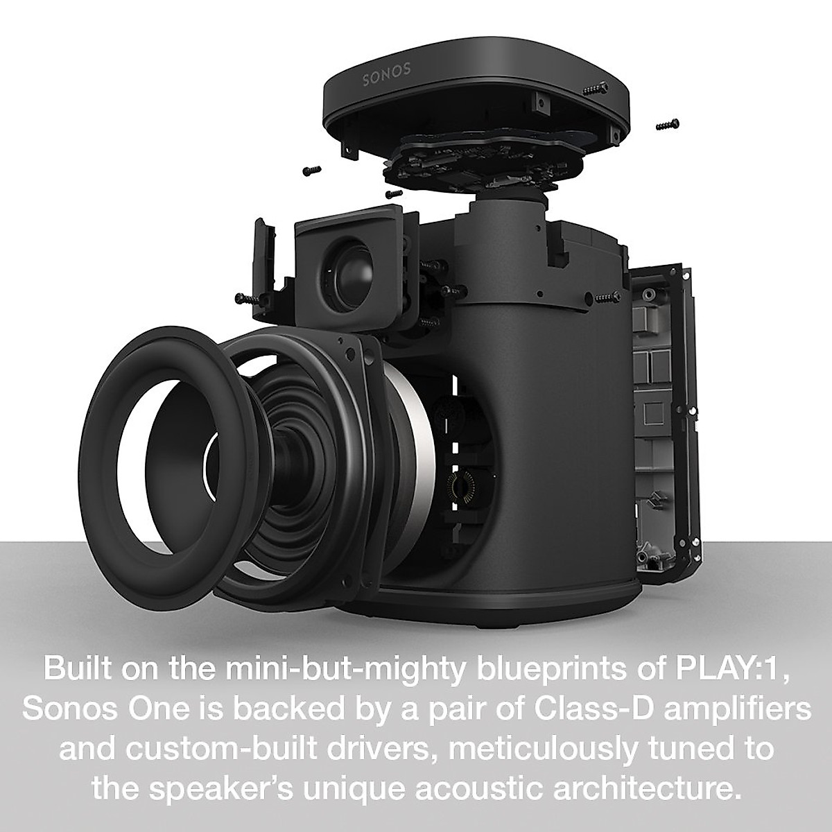 All-new Sonos One – Voice Controlled Smart Speaker Amazon Alexa Built in (White)