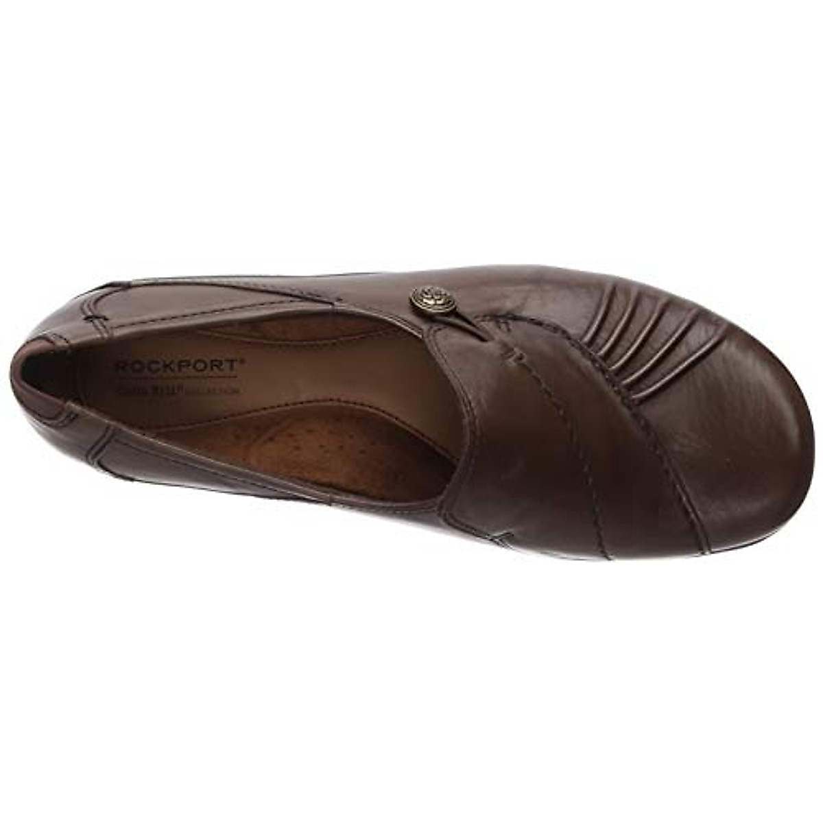 Cobb Hill Women's Paulette Flat, Bark, 10 W US