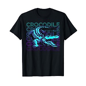 Crocodile Alligator Retro T-Shirt