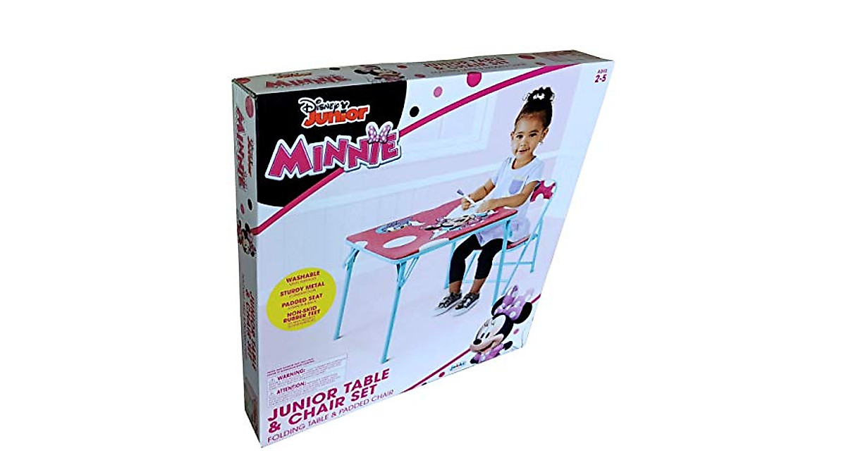 Minnie Jr Activity Table Set - Fun for Kids Ages 2-5