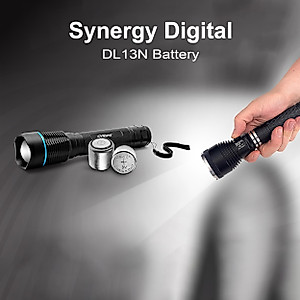 Synergy Digital Dog Collar Battery, Compatible with Dogwatch R7 Dog Collar Combo Pack Includes: 2 x DL13N Batteries