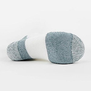 Thorlos Unisex-Adult JMX Maximum Cushion Ankle Running Socks, White (3 Pack), Large