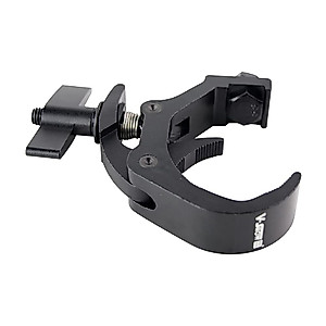 V-Show DJ Light Truss Clamps - C Clamp Mounting Truss Bracket Hook Clamp, Heavy Duty 330lb Aluminum Alloy Truss Clamp for DJ Par Light Fits 1.57-2.04 Inch Truss (4 Pack)