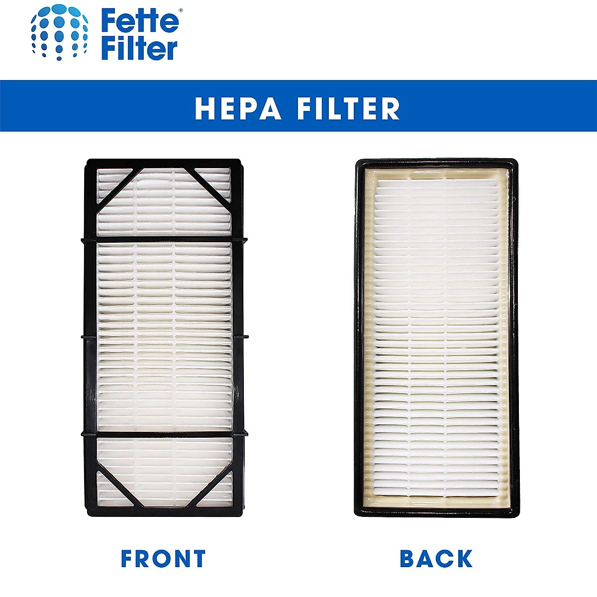 Fette Filter - Air Purifier Filter Compatible with Honeywell HEPAClean Air Purifier Replacement Filter C Pack of 4 HEPA + 4 Pre-Filters for Models HHT-080, HHT-081, HHT-085, HHT-090, HHT-145, HHT-149