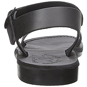 Jerusalem Sandals The Original - Leather Adjustable Buckle Sandal - Black
