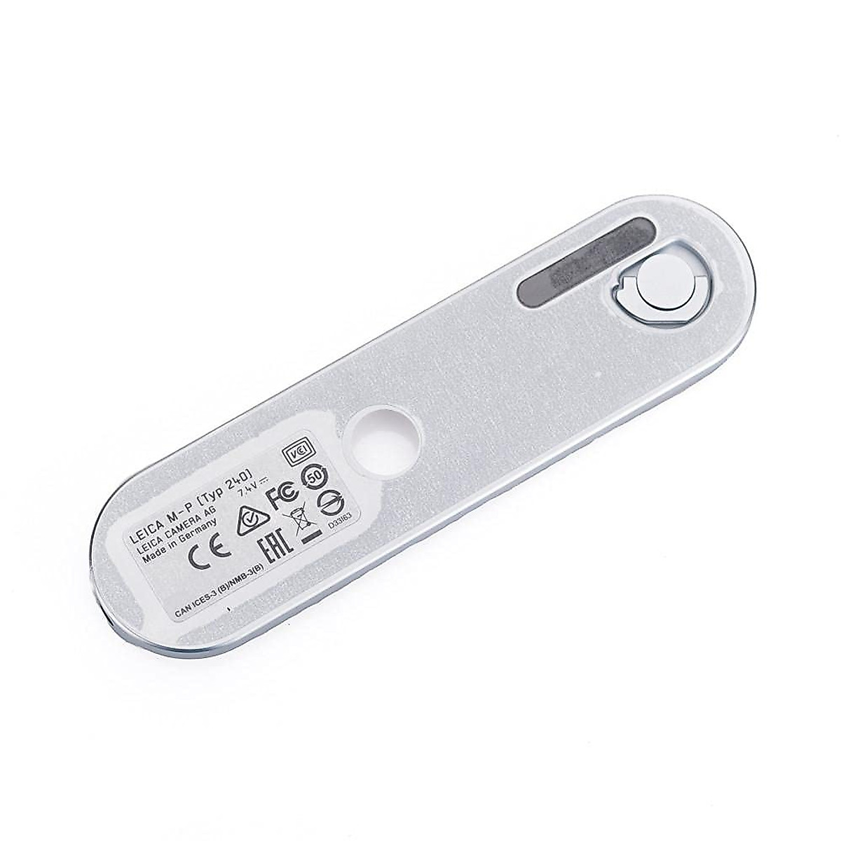 Leica Base Plate for M-P Type 240, Silver Chrome