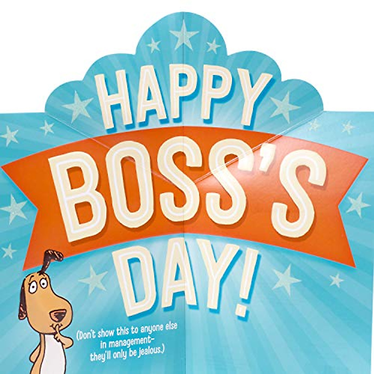 Hallmark Funny Boss's Day Card with Pop Up (Awesome Bosses)