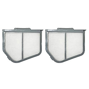 Nispira DC97-16742A DC61-02610A Lint Trap Screen Filter Replacement For Samsung Cloth Dryer AP5306681 PS4221839 DC61-03048A EAP4221839 2 Pack (No Flap Included)