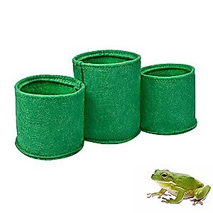 vomvomp Frog Pipe for Frog Habitat Tree Frog Toad Frog Reptile Amphibian Crustacean Hideout