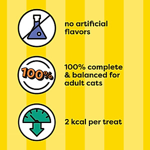 TEMPTATIONS Jumbo Stuff Crunchy and Soft Cat Treats, Tasty Chicken Flavor, 14 oz. Tub, (Pack of 1)