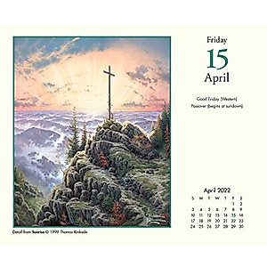 Thomas Kinkade Studios 2022 Day-to-Day Calendar