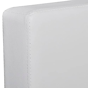 ULUYYUC Sectional Sofa,L-Shaped Leather Parlor Sofa Modern Sofa Guest Sofa with Chaise Suitable for Living Room Apartment Home Office 3-Seater Artificial Leather White