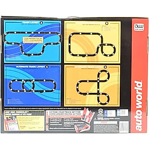 Auto World/Premium Hobbies T/A Challenge Mustang VS Camaro HO Scale Slot Car Race Set CP7973