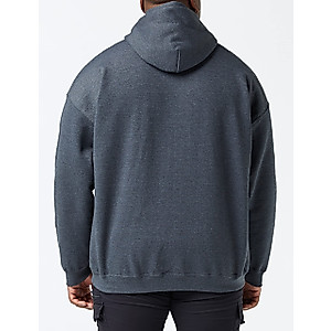 Gildan Adult Fleece Hoodie Sweatshirt, Style G18500, Multipack, Dark Heather (1-Pack), X-Large