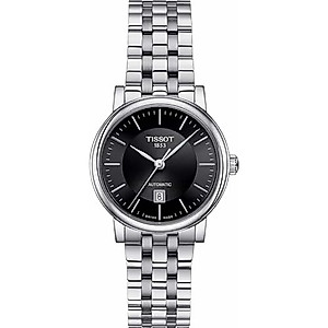 Tissot Carson Automatic Black Dial Ladies Watch T122.207.11.051.00