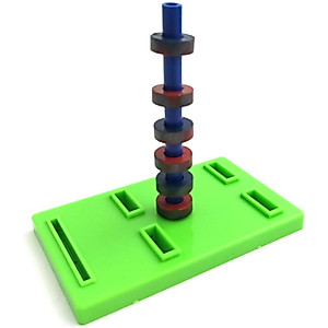 Labs Junior Science Magnet Set for Education Science Experiment Tools Icluding Bar/Ring/Horseshoe/Compass Magnets