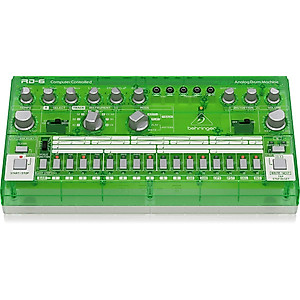 Behringer RD-6-LM Analog Drum Machine - Lime Translucent