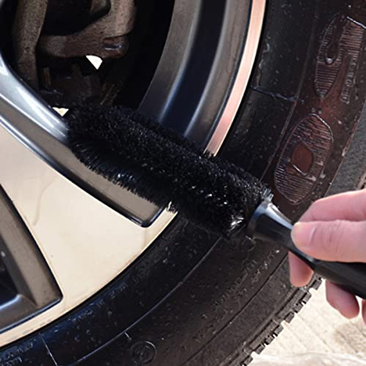 Detailing Brush Wheel Cleaner Brush Detail Brushes Detailing Brushes Car Cleaning Brush Wheel Tire Cleaner Rim Detail Car Wheel Cleaning Brush Tile Cleaning Brush Cleaner Brush