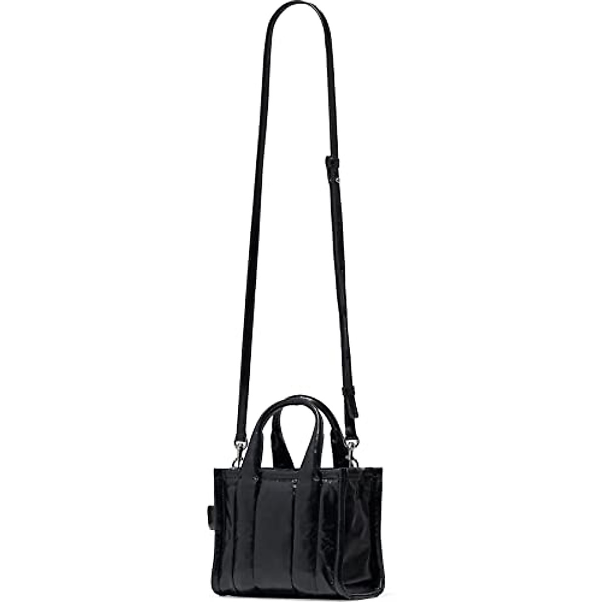 Marc Jacobs The Crinkle Leather Micro Tote Black 1 One Size