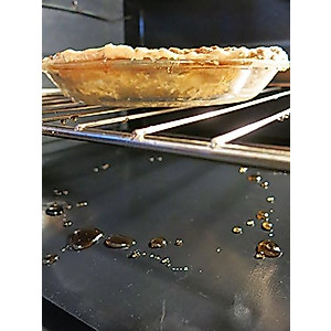 FitFabHome 3 Pack Large Non Stick Oven Liners Mat BPA and PFOA Free, Protect the Bottom of Electric or Gas Oven Toaster Oven Stovetop Air Fryer Grill…