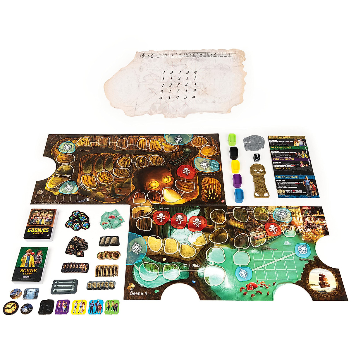 Goonies, The Goonies Game Retro Vintage 80’s Family Movie Board Game, for Kids Aged 10 and up
