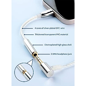 USB Type-C to 3.5mm Female Headphone Jack Adapter,KBEAR T1 Decoding Multi-Function Dongle Cable with Realtek ALC5686 high-Performance DAC Chip for Samsung Galaxy S22 S21 Ultra S20+