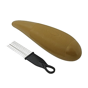 Tongina Professional Novelty Guiro W/Scraper Percussion Instrument of Puerto Rico